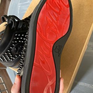Christian Louboutin | Shoes | Louis Flat Spikes | Poshmark